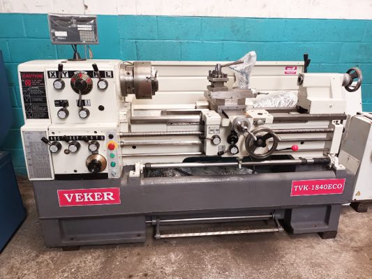 Torno Veker TVK-1840 ECO – SEMINOVO – Megafer Máquinas