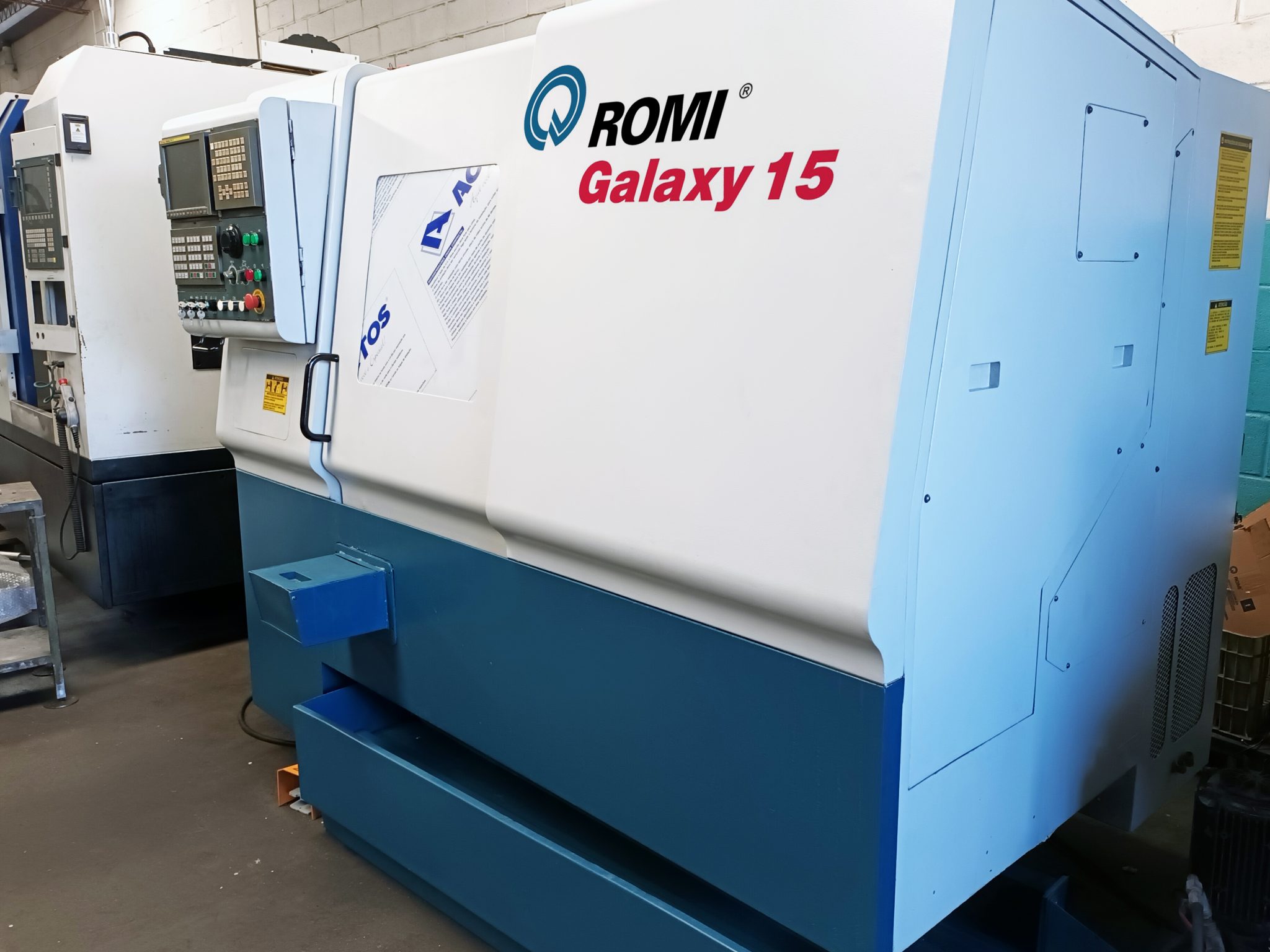 Torno CNC Romi Galaxy 15 – Megafer Máquinas