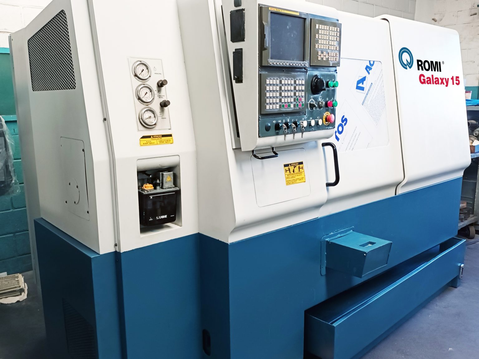Torno CNC Romi Galaxy 15 – Megafer Máquinas
