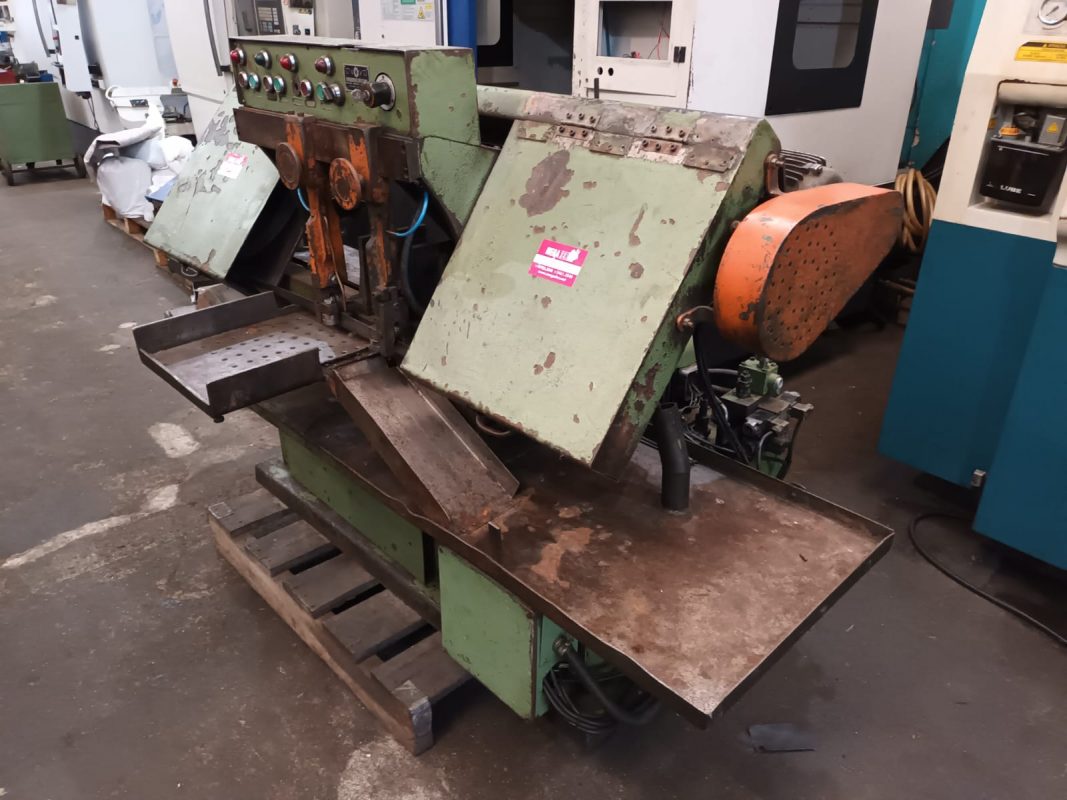 Serra de fita Semi-automática Cruzeiro 250 – Megafer Máquinas