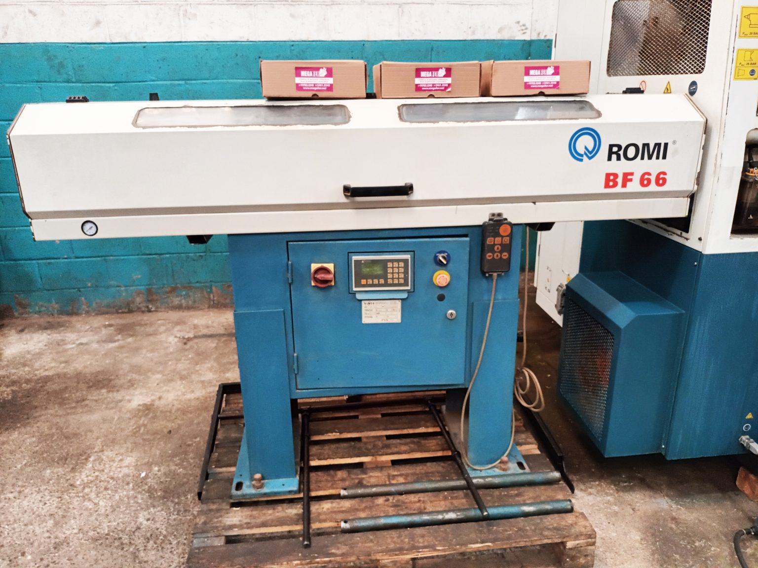 Torno CNC Romi GL-240M – Megafer Máquinas