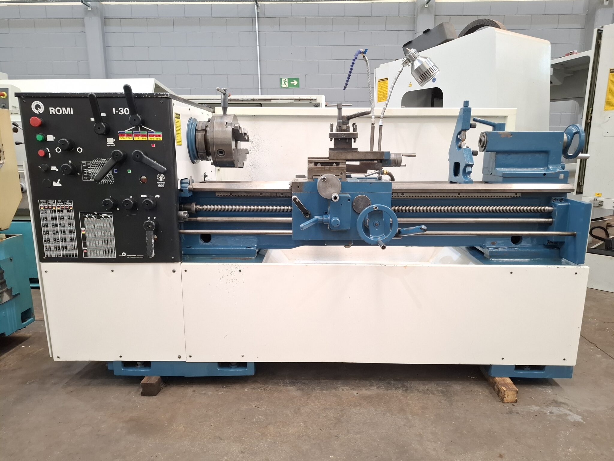 Torno mecânico Romi I-30 – Megafer Máquinas