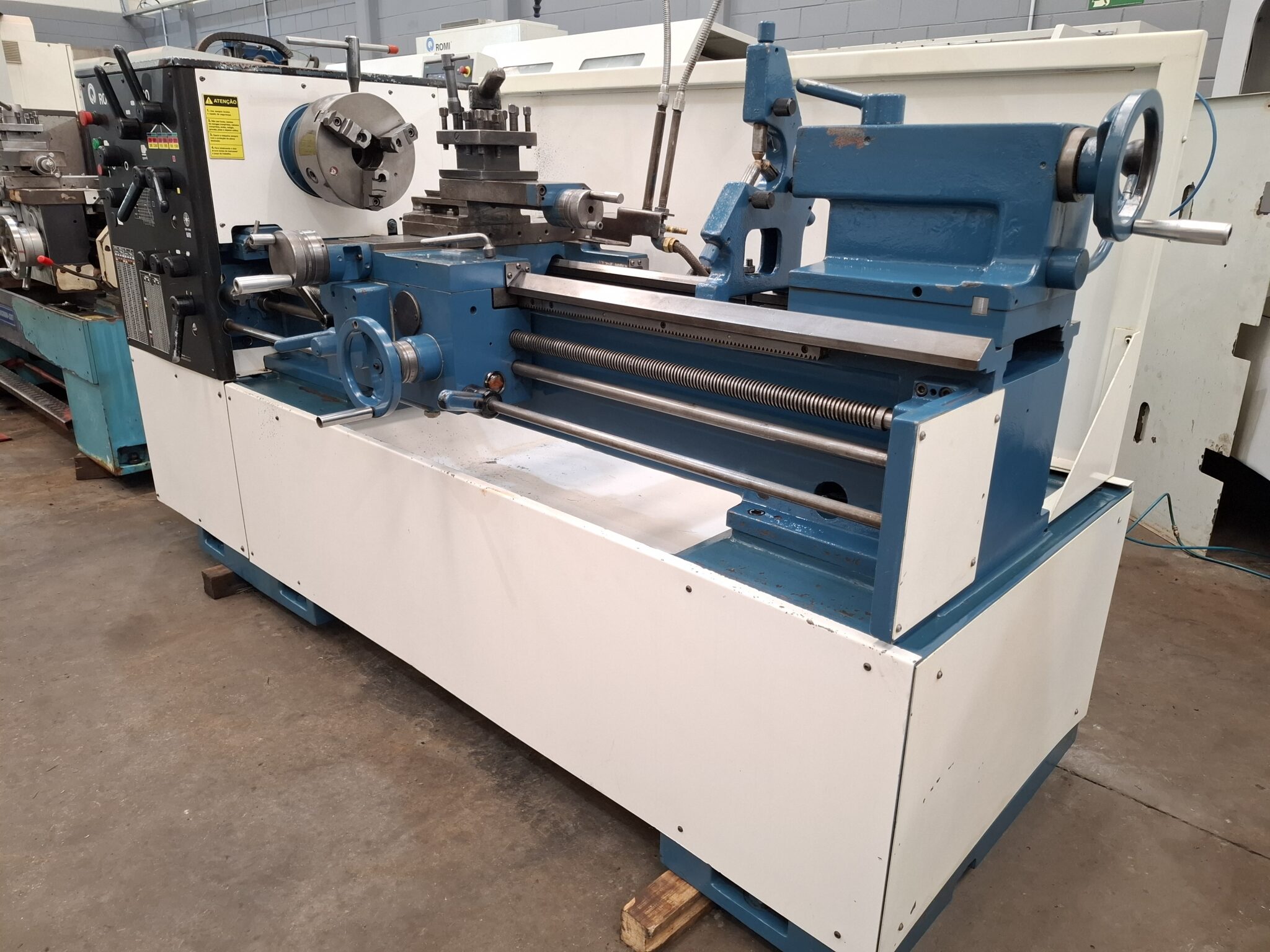 Torno mecânico Romi I-30 – Megafer Máquinas