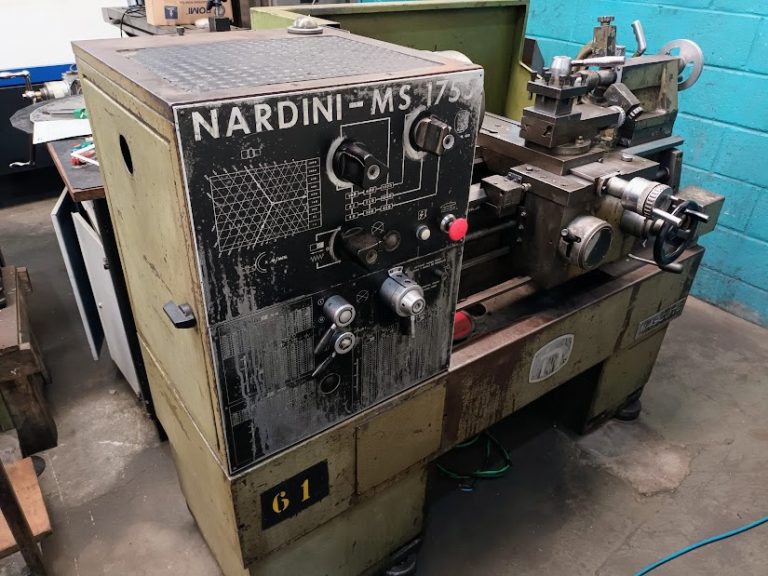 Torno mecânico Nardini Mascote MS-175S – Megafer Máquinas